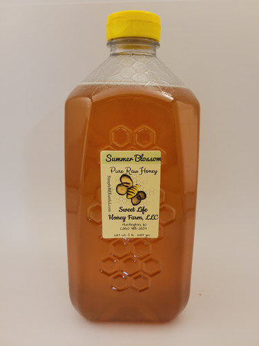 Five Pounds Pure Raw Honey | Sweet Life Honey