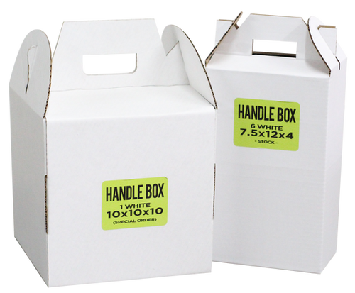 Handle Boxes - White | creativeideastt