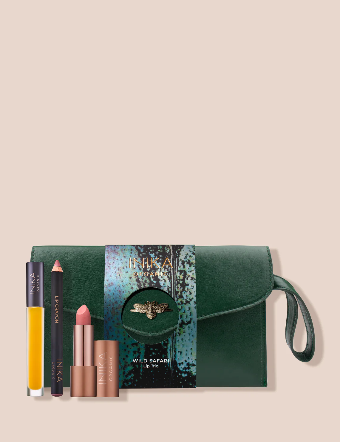 INIKA Organic Wild Safari Lip Trio | buildingbiologywa