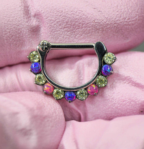 'Liberty' hinged ring | Piercings by Georgia