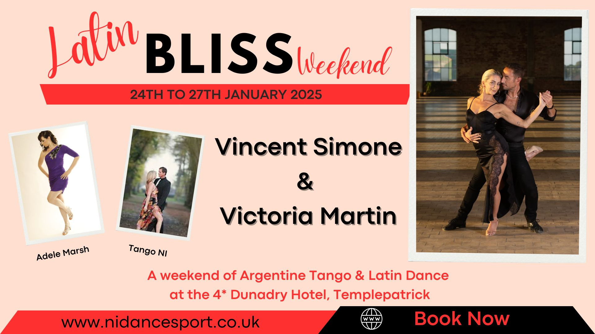 Unlock the Ultimate Latin Bliss Dance Weekend Experience with Vincent ...