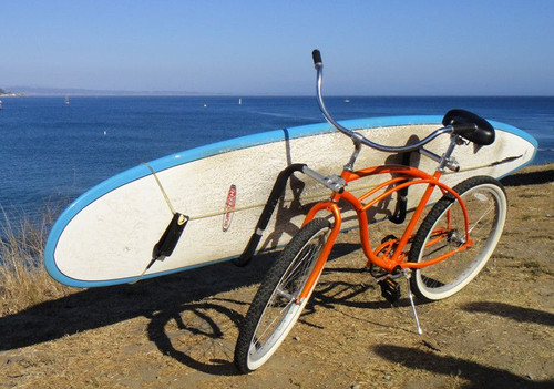 AB LONGBOARD SURFBOARD BIKE RACK | Coastal E-bikes