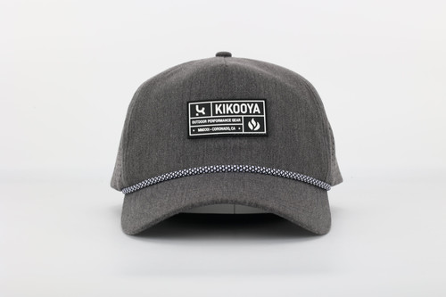 Pivot Performance 5 Panel Rope Hat Laser Cut Holes | KIKOOYA