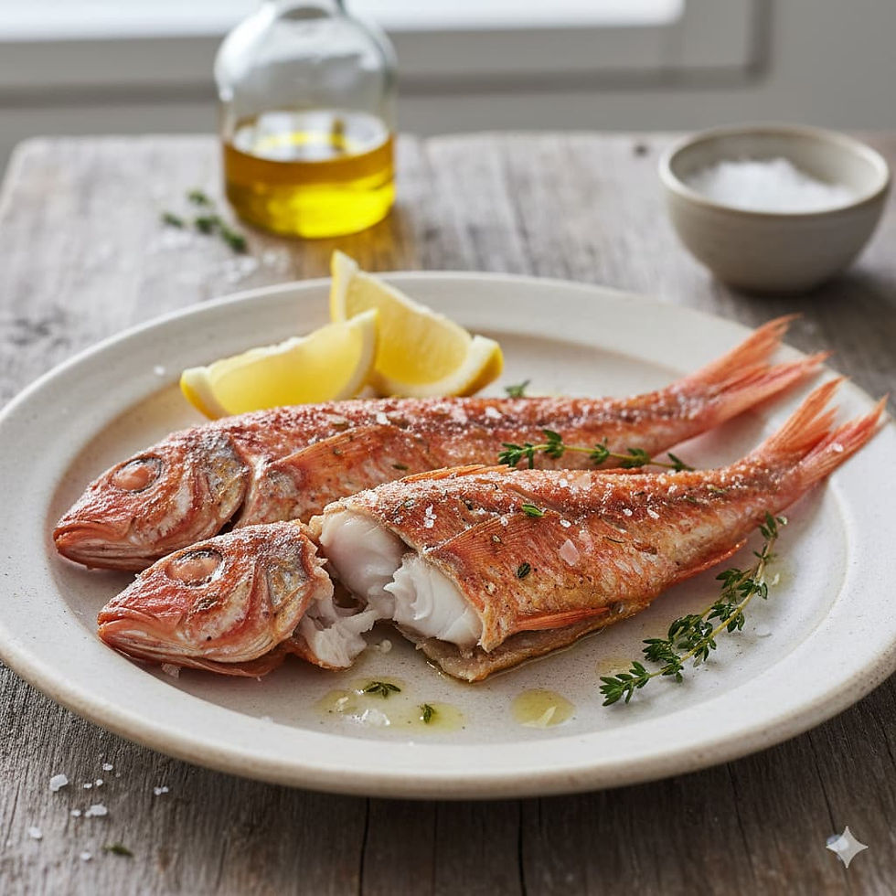 Buy Fresh Red Mullet Online | Whole Fish & Cleaned for Sale