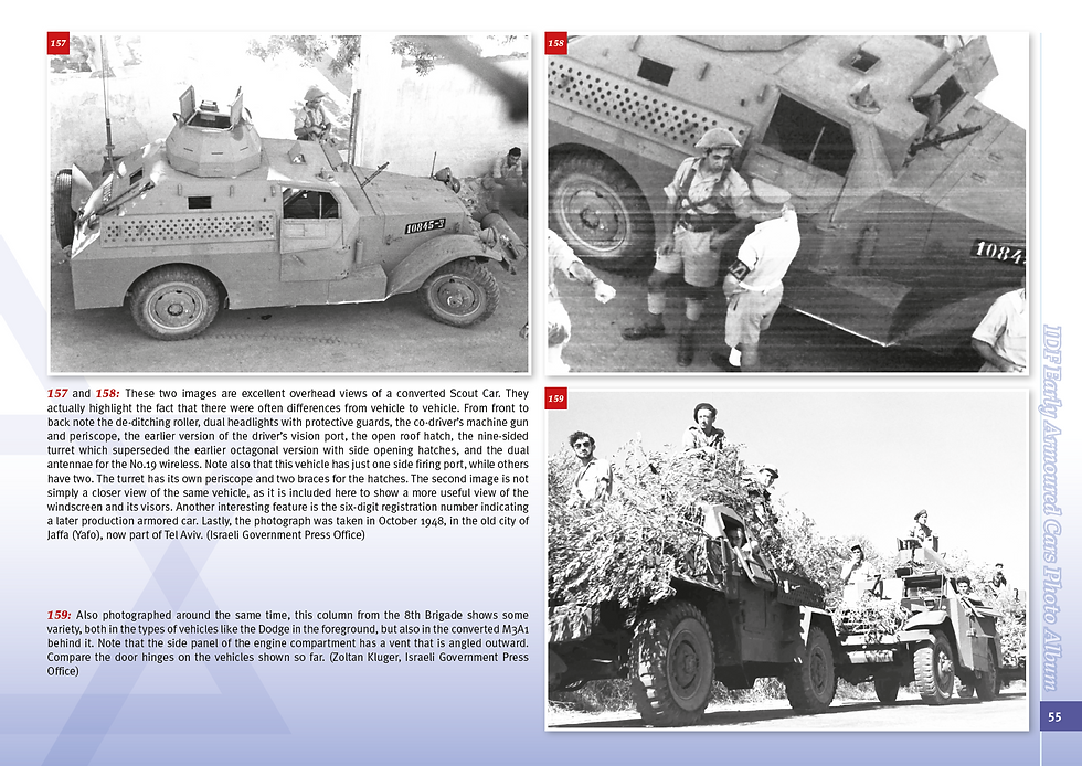 IDF Early Armoured Cars | trackpad-publishing