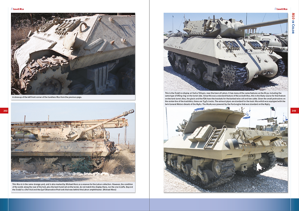 Israeli Sherman-based SP Weapons Vol 2 | trackpad-publishing