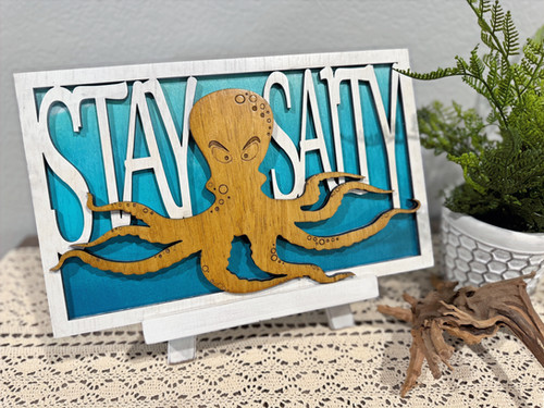 Stay Salty Wall Sign | Salty Beaches