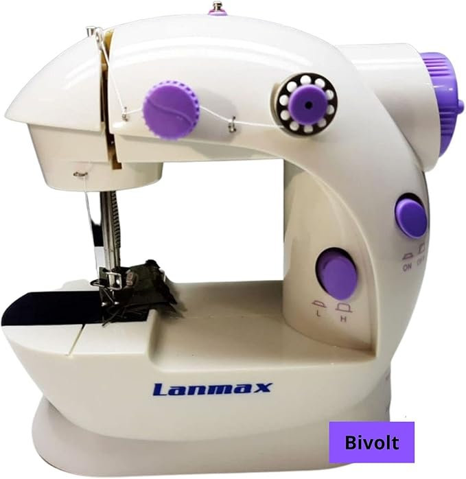 Mini Máquina De Costura Portátil Bivolt Com Pedal Lanmax: Vale a Pena?