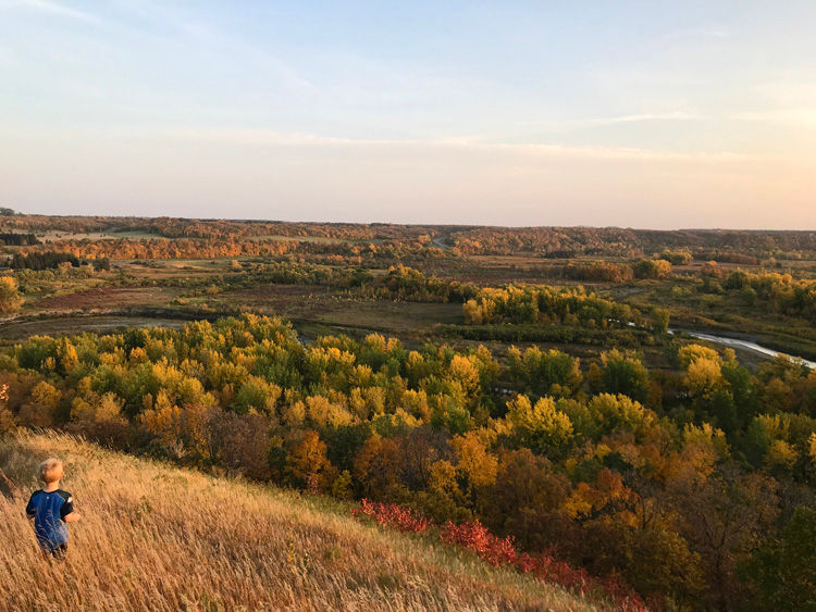 Fall Colors In The Pembina Gorge and Tetrault Woods State Forest