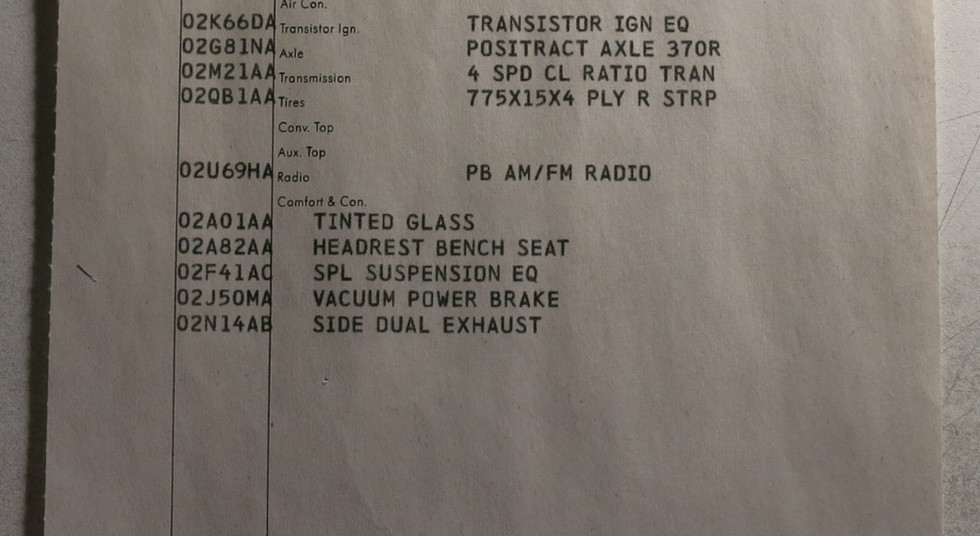 1967-72 Corvette Tank Sheet | Mysite