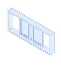 WINDOW | Free Revit Families | Illustrator Vector | UCHUVA | U-CHUVA.COM