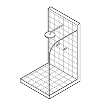 SHOWER | Free Revit Families | Illustrator Vector | UCHUVA | U-CHUVA.COM