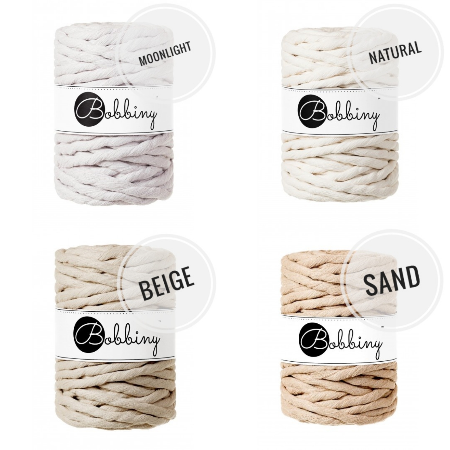 Macrame 9mm Macrame Cord Single Twist Macrame Cord Canada 30 meters ...