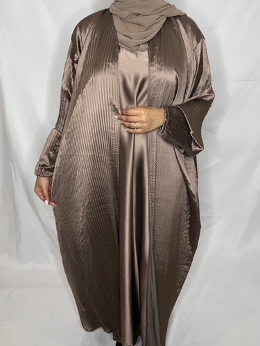 Amaasi Nude Brown (Abaya Set) | Alhaqqofficial