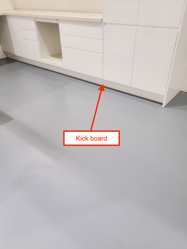 Kickboard 2400x150mm | Gloss White Kitchen Plinth – Kora Kitchens Brisbane