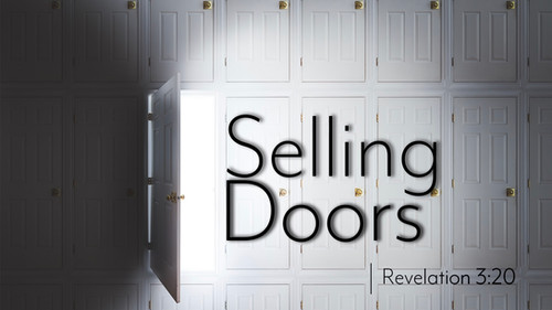 Selling doors | Sermon Graphics