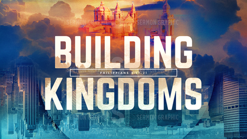 Building Kingdoms Gold | Sermon Graphics