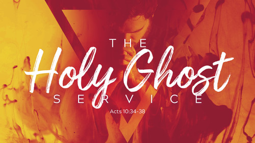 The Holy Ghost Service | Sermon Graphics