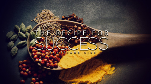 Recipe for Success | Sermon Graphics