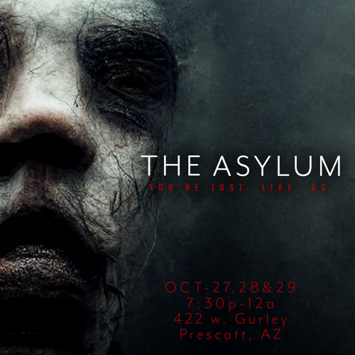 The Asylum Haunted House | Sermon Graphics
