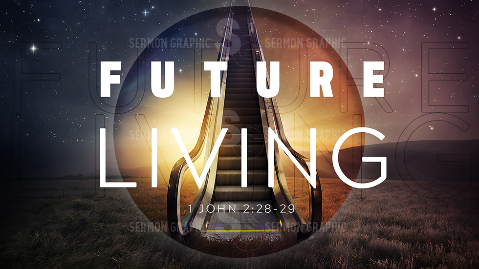Future Living Gold | Sermon Graphics