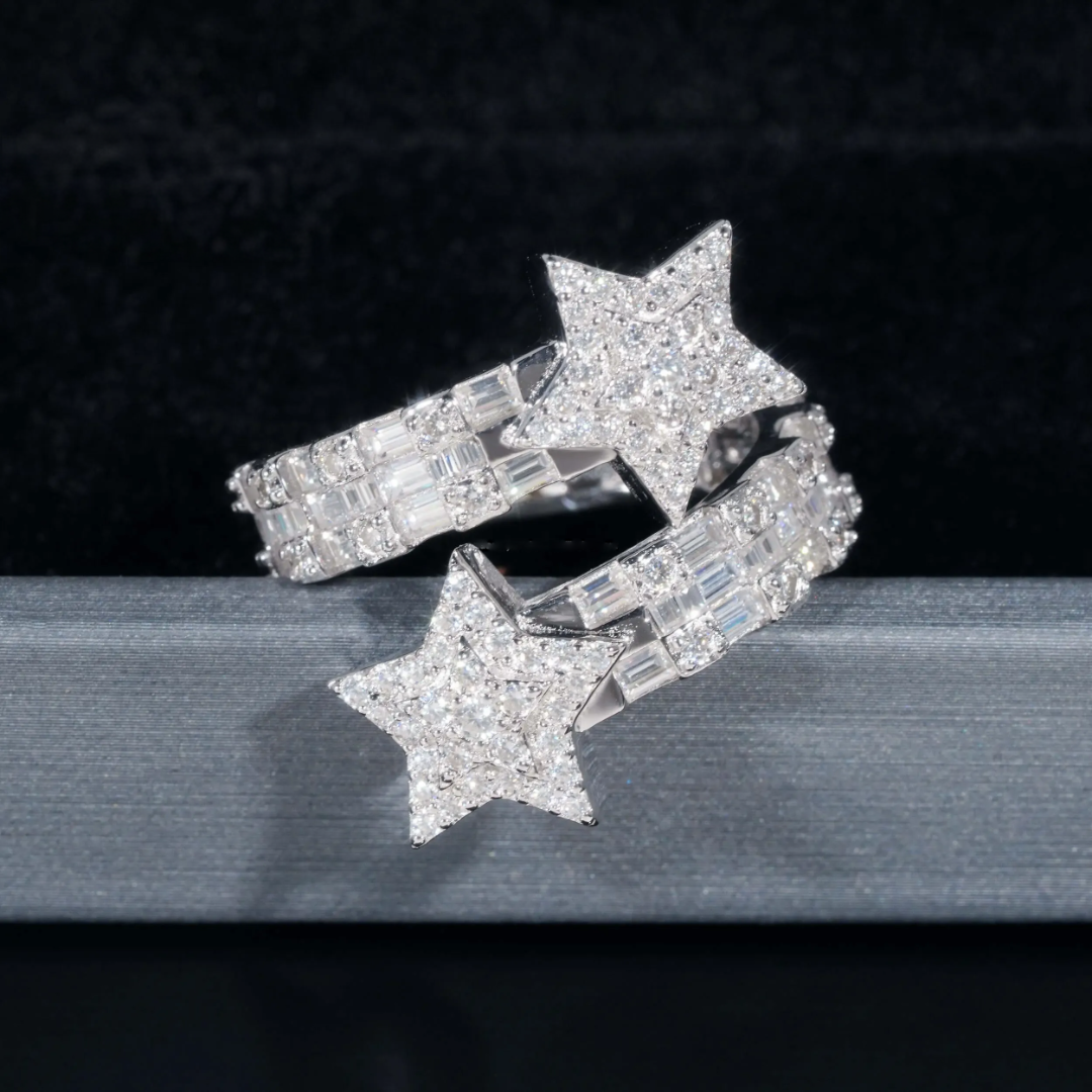 Star-Shaped Gemstone Rings | Duallyjewels