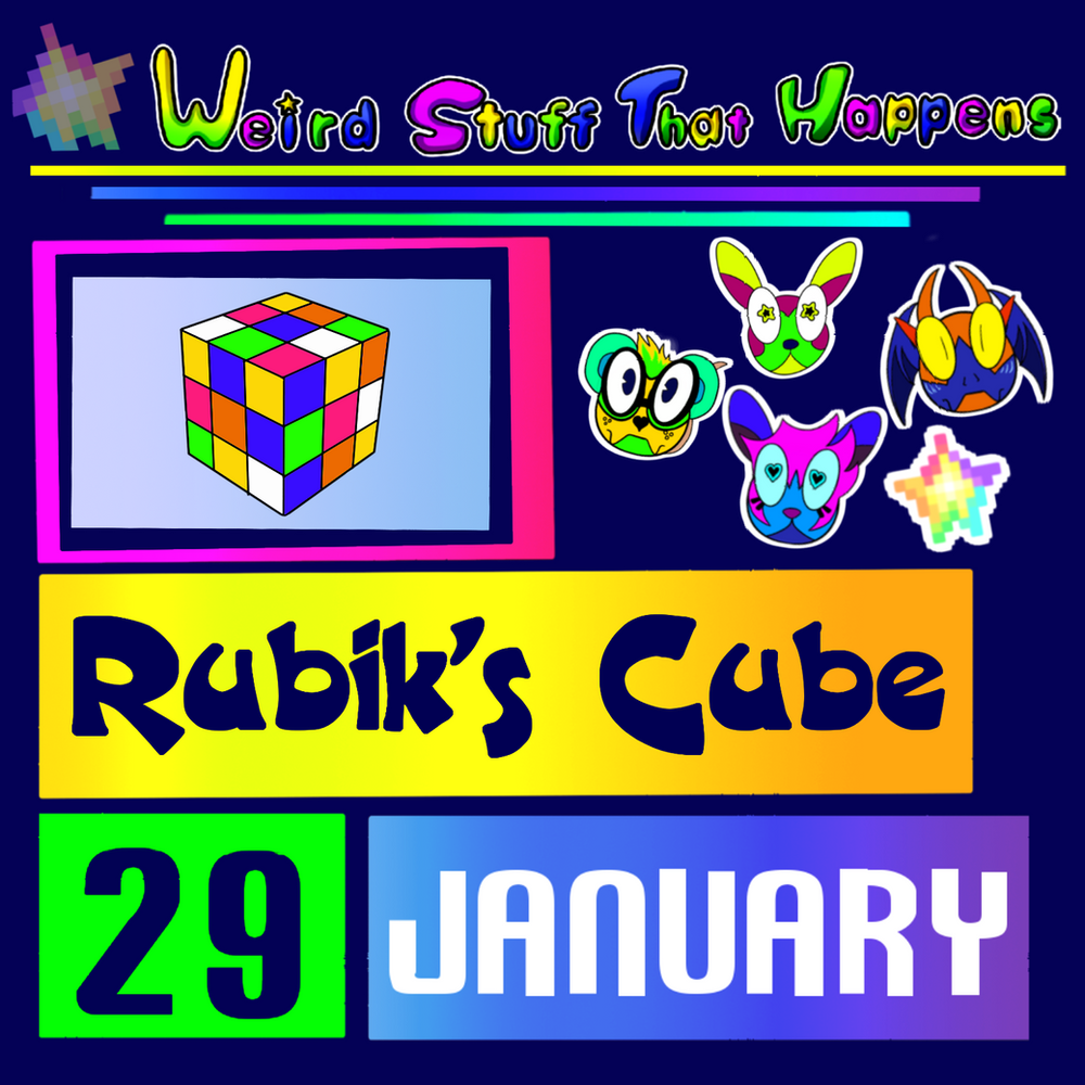 January 29th - Rubik's Cube (Rubik, the Amazing Cube)