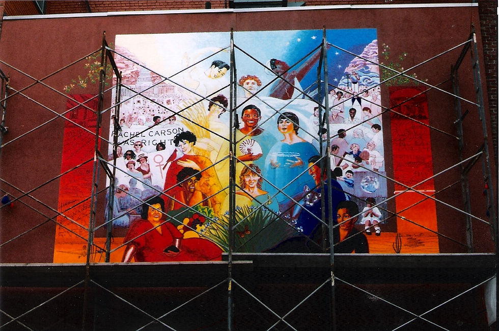 WOMEN'S COMMUNITY CANCER PROJECT | Be Sargent Mural, Cambridge, MA