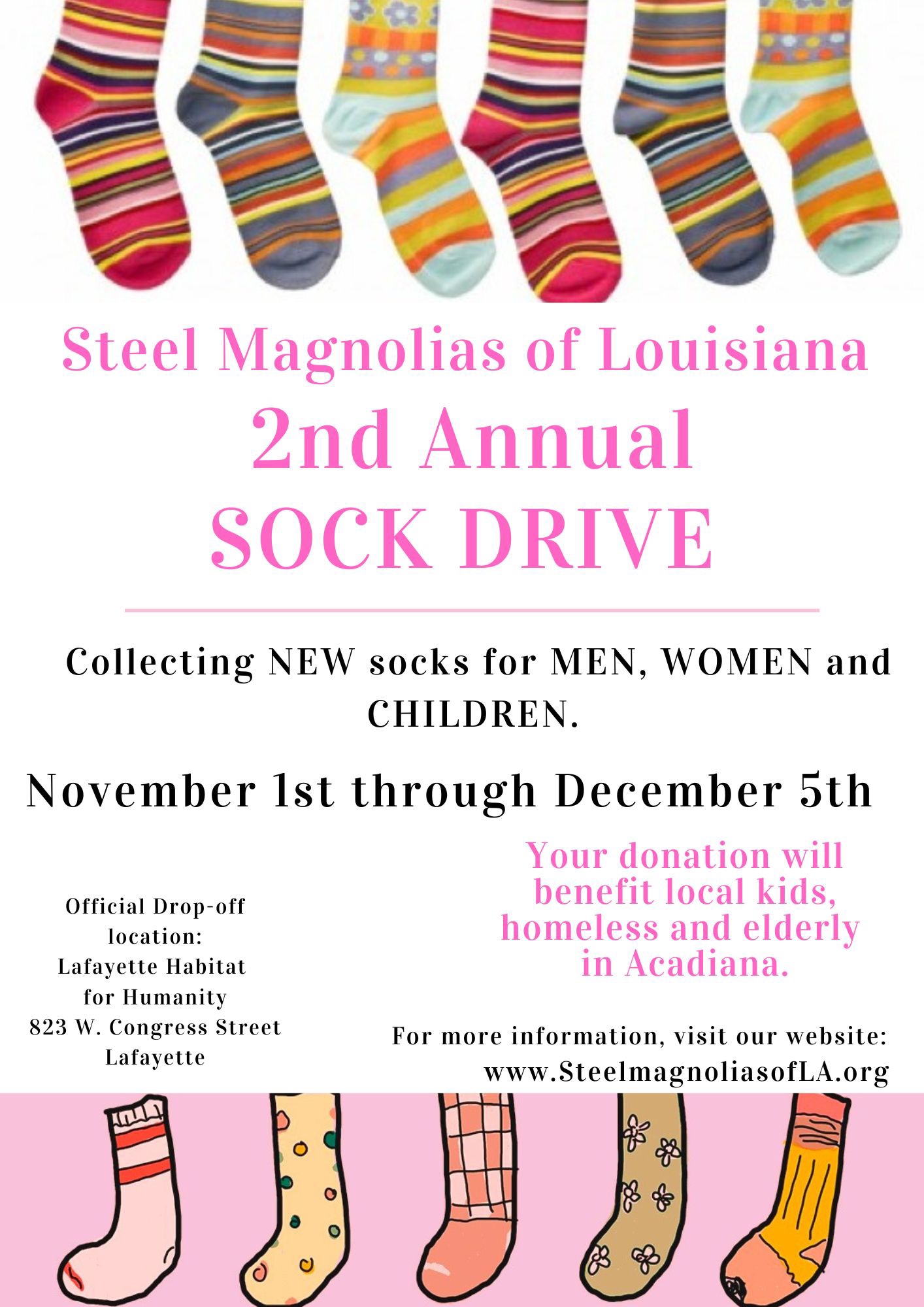 2nd Annual Sock Drive