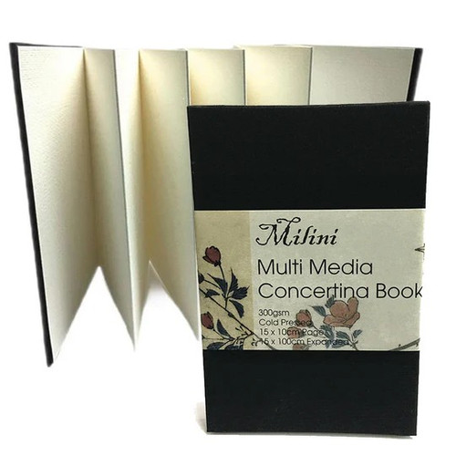 Milini Concertina Book | Unique State Art