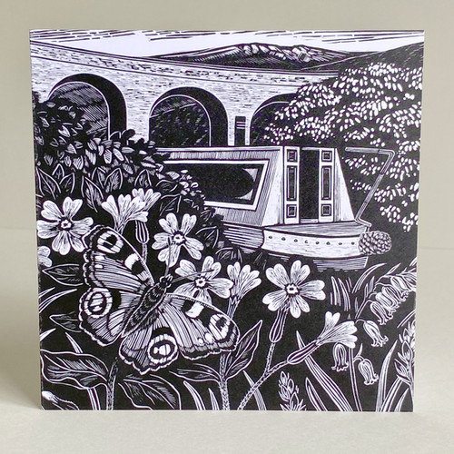 Summer Days On The Canal Greetings Card | angierogers.com