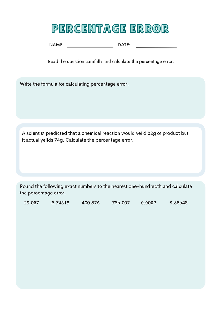 Ib Maths - Estimation And Approximation