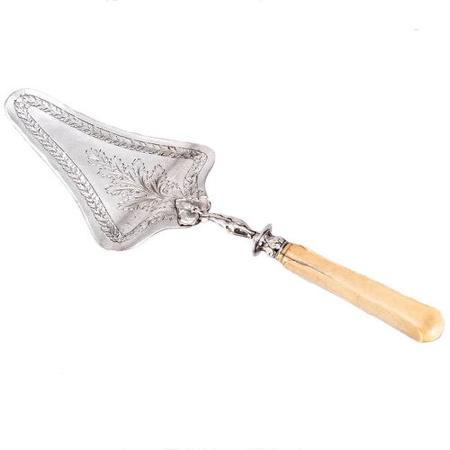 Antique French Sterling Silver Cake Pie Server Lifter Art Nouveau | W ...