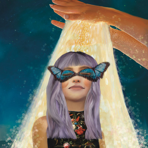 'Luminescent' canvas print | hayley hamilton