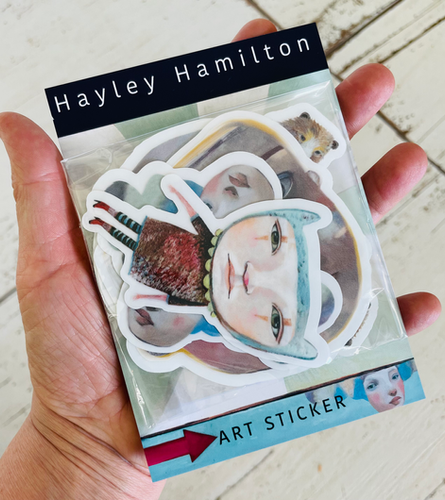 Set of 5 stickers | hayley hamilton