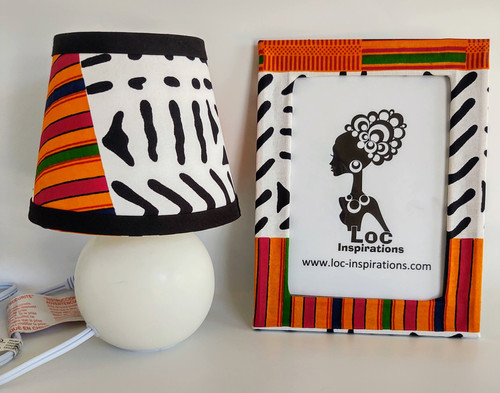 Zulu Frames and Lamp | locinspirations