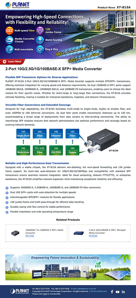 Empowering High-Speed Connections with Flexibility and Reliability! (XT ...