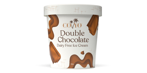 Coyo - Double Choc Dairy Free Ice Cream 500ml | affordable-organics