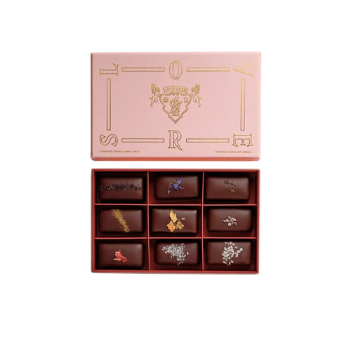 Loco Love- Lover's Box Assorted Truffle Bars | affordable-organics