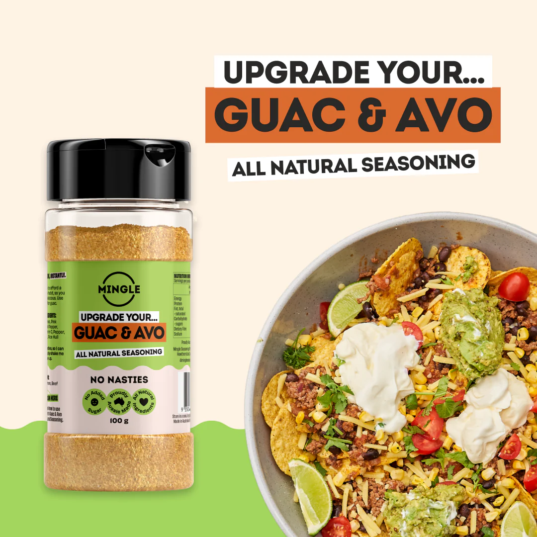 Mingle - Smashed Avo & Guac Topper | affordable-organics