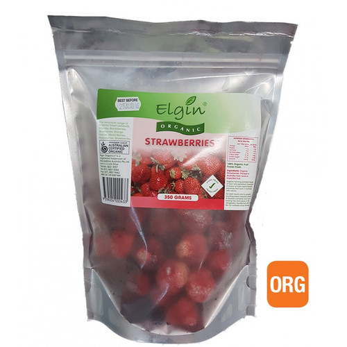 Organic Frozen Strawberries 1kg | affordable-organics
