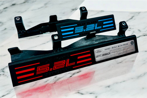 GT350 Engine Plaque Overlays | Qspek Vinyl LLC