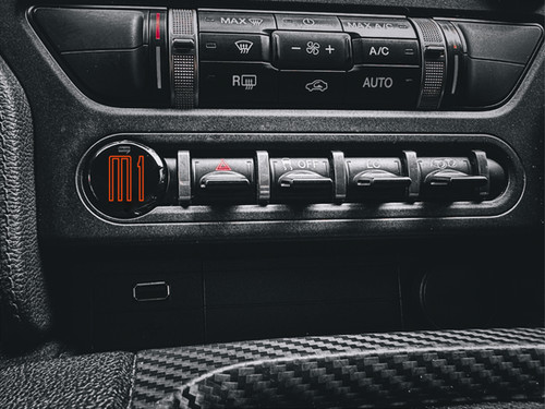 M1 Push To Start Button Overlay | Qspek Vinyl LLC