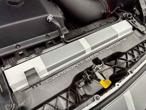 GT350/R & GT500 Radiator Cover Stripe Kit | Qspek Vinyl LLC