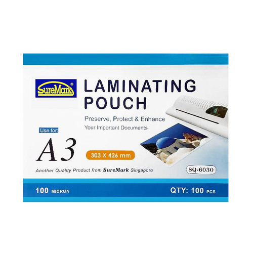 Laminating Pouch A3 303 x 426mm 100micro | jinheestationery