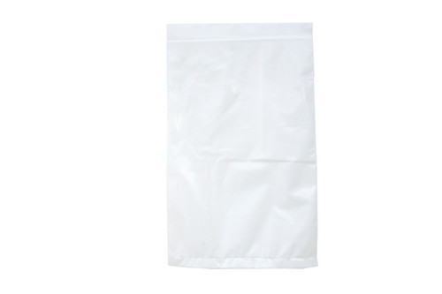 White Resealable Ziplock Specimen Bag: 160x255(+215)x45um