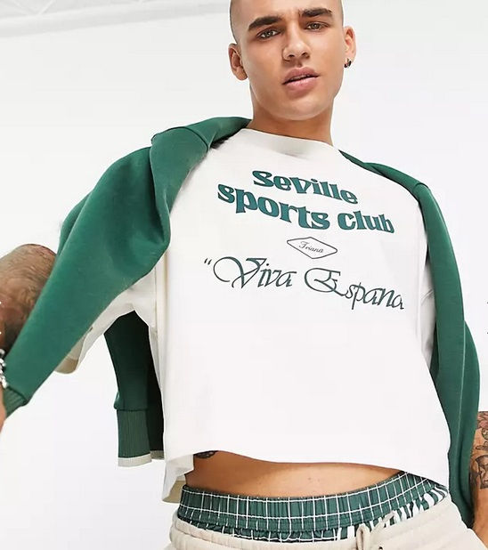 Crop top pour homme ? Mes conseils pour bien le porter