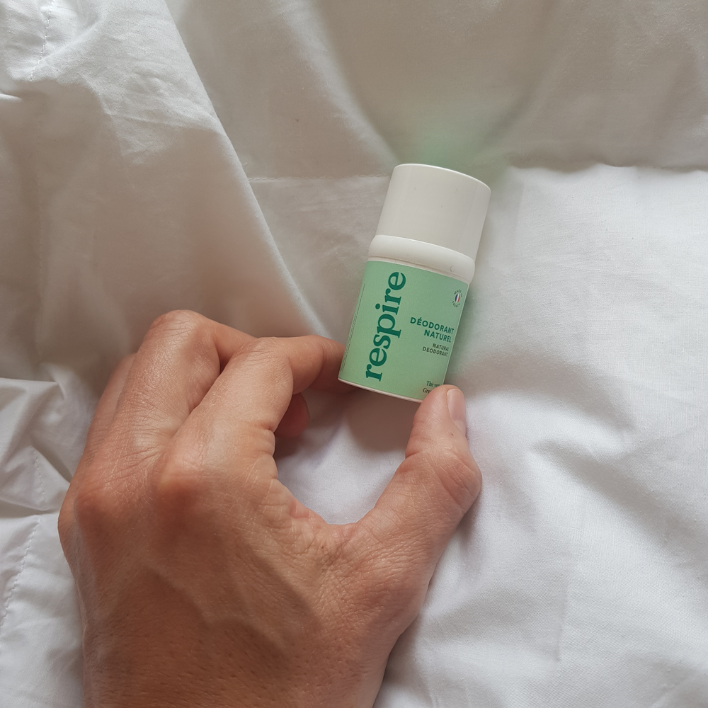 Déodorant naturel de Respire au thé vert : mon avis