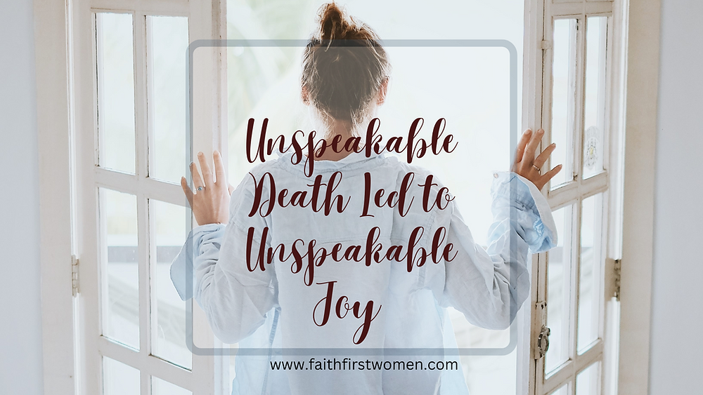 Unspeakable Joy