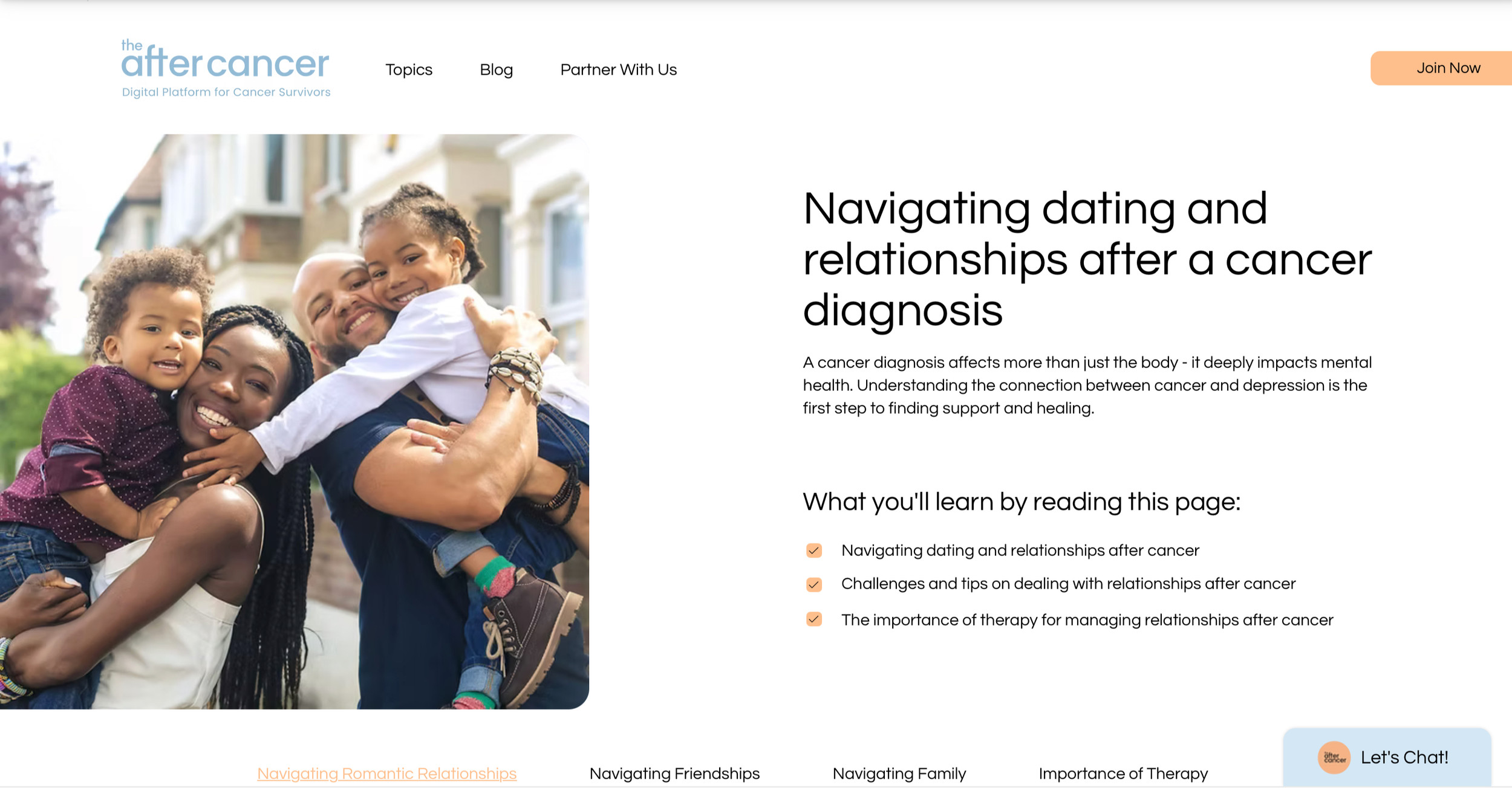 Navigating Love and Relationships After Cancer Treatment | The After Cancer